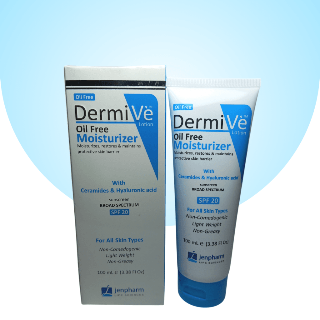 DermiVE Oil Free Moisturizer 100ml - suhaj.pk